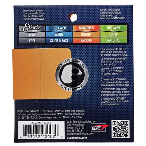 Elixir Nanoweb Medium Thomann United States