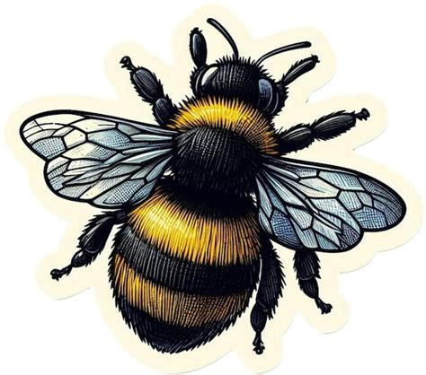 Premium Photo Cute Bumble Bee Photo Bumblebees Isolated On A White