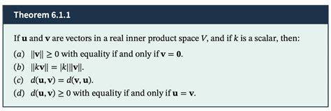 solved prove parts a and b of theorem 6 1 1 if u and v