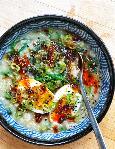 Korean Congee Recipe Recette Congee Porridge De Riz Rpcsxe