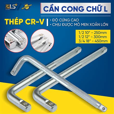 Cần Cong Chữ L Ls Cứng Cáp Chịu Lực Tốt Xoay Mượt Mà Lợi Sắt Ls
