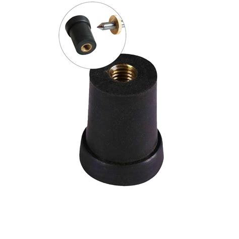 Wnfjr Upright Bass Endpin Rubber Tip Stopper Protector Durable And Anti