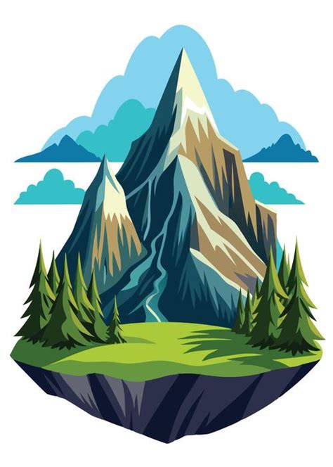 Montañas Animadas Vectores Iconos Gráficos Y Fondos Para Descargar Gratis
