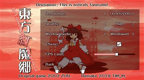 Eosd Remake Update 1 Check Comments Rtouhou