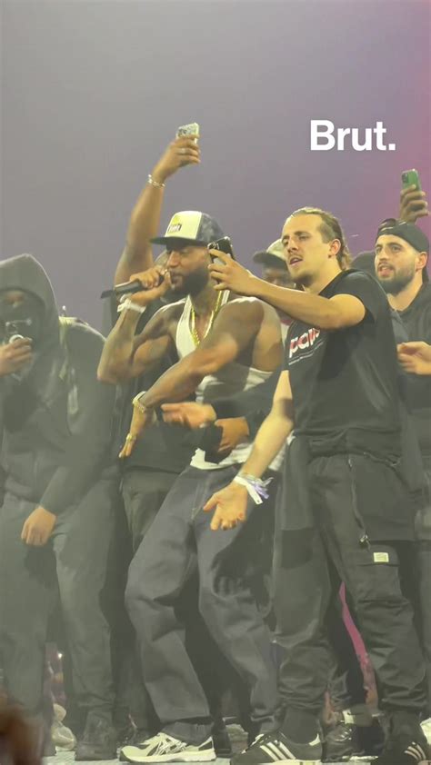 Booba Conclut Son Concert à La Défense Arena Avec Dolce Camara Boob