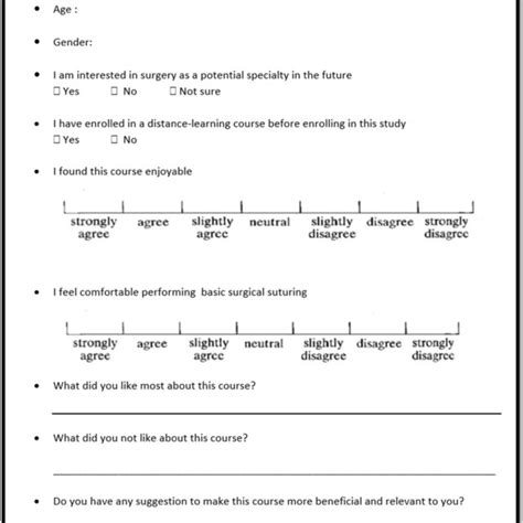 Self Administered Questionnaire Download Scientific Diagram