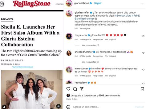 Mimy Succar Aparece En Revista Rolling Stone Junto A Gloria Estefan Y