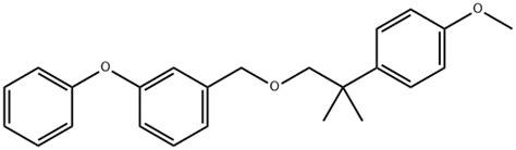 1 [[2 4 Methoxyphenyl 2 Methyl Propoxy]methyl] 3 Phenoxy Benzene 80843 55 6