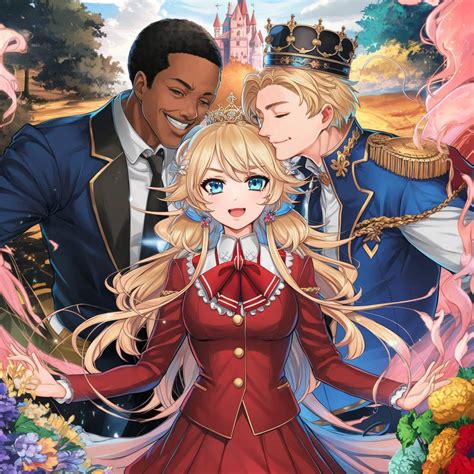 Blonde Princess Pampered By Hot Dudes By Heartmannchapwill On Deviantart