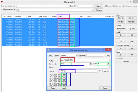 My Tekla Plugin Drawing Numbering Tool Ddbim Tekla Structures Tricks And Plugins