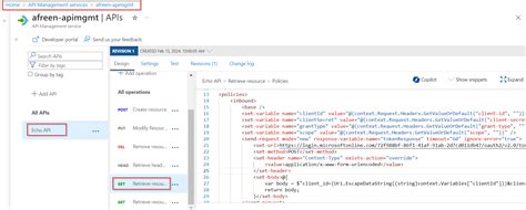 Nodejs Azure Apim Proxy Api Policy Issue Stack Overflow