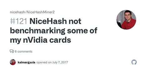 Nicehash Not Benchmarking Some Of My Nvidia Cards · Issue 121