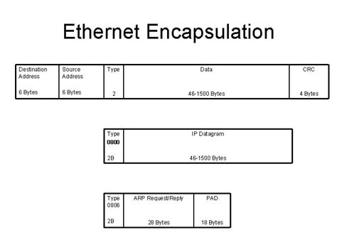 Ethernet Encapsulation RFC 894 Ethernet The Term Ethernet