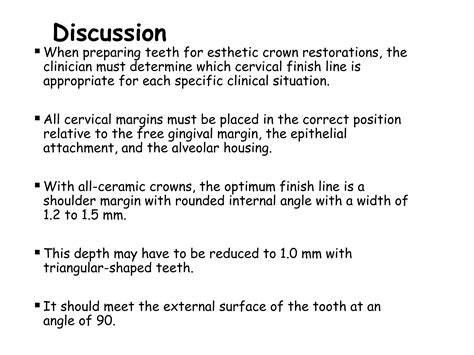 Cervical Margin Design Pptx