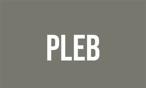 What Does Pleb Mean Meaning Uses And More Fluentslang