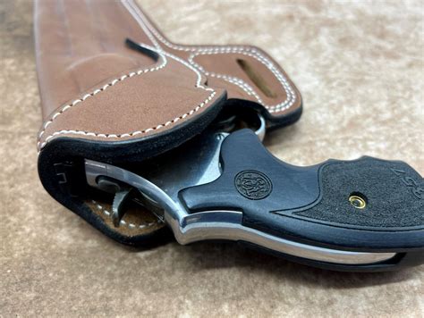 For 6 Sandw 686 686 Right Hand Brown Leather Open Top Belt Holster Ebay