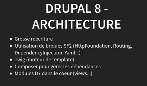 Présentation Drupal 8 Kgautnet Kevin Gautreau