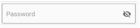 Android Align Password Toggle Icon Stack Overflow