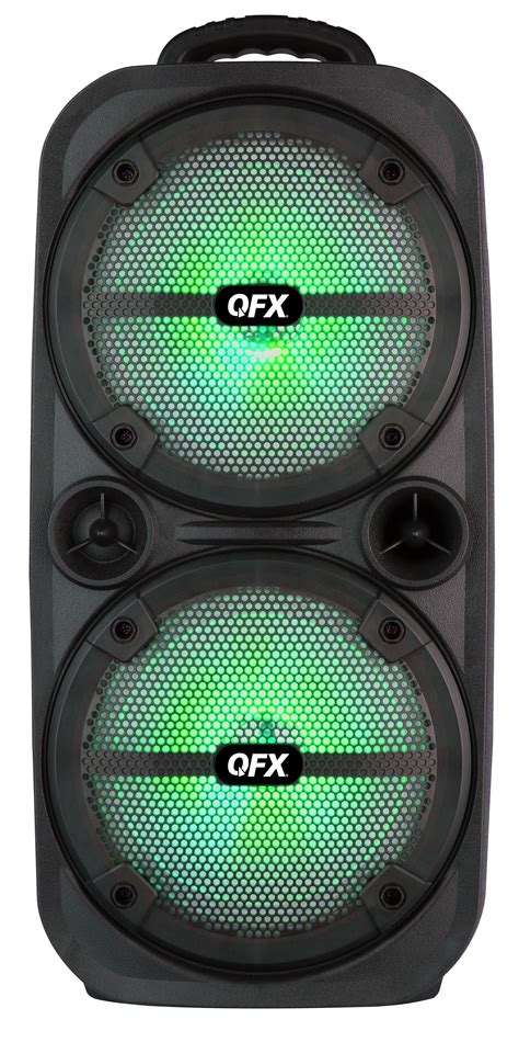 Customer Reviews Qfx Bluetooth Rechargeable Speaker With Led Party