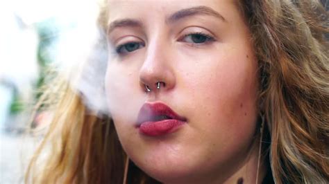 413 Blonde Woman Smoking Stock Videos Footage And 4k Video Clips