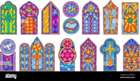 Church Stained Glass Windows Cathedral Glass Art Decorative Designs
