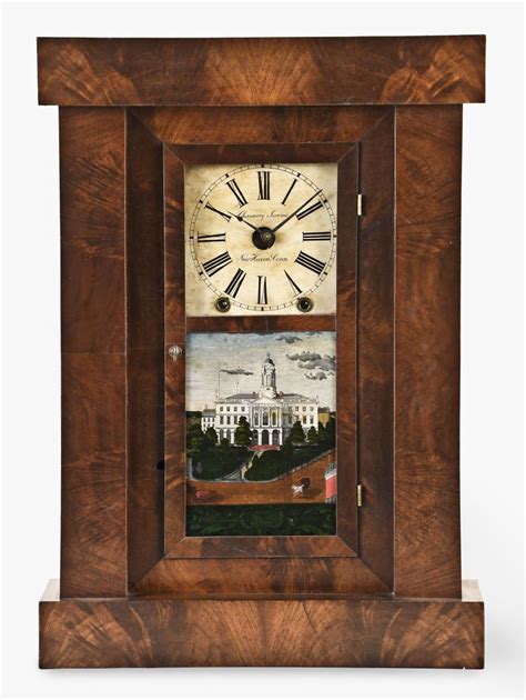 Sold At Auction Chauncey Jerome Empire Shelf Clock With Fusee Driven Movement
