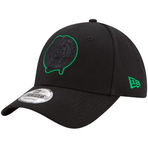 New Era Boston Celtics Black 9forty Adjustable Hat