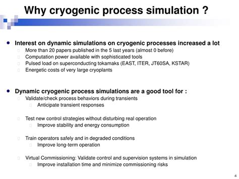 ppt modeling and simulation of cryogenic processes using ecosimpro