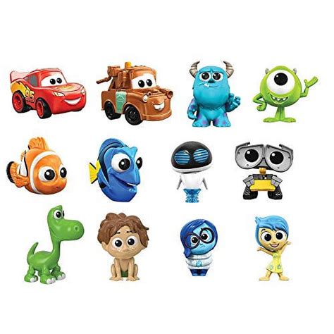 Mattel Pixar Mini Figures Collectible Disney Characters Toy Story