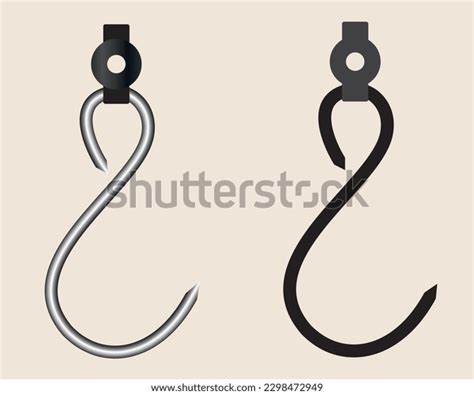 Weight Hook Kilo Gram Scale Hook Stock Vector Royalty Free 2298472949
