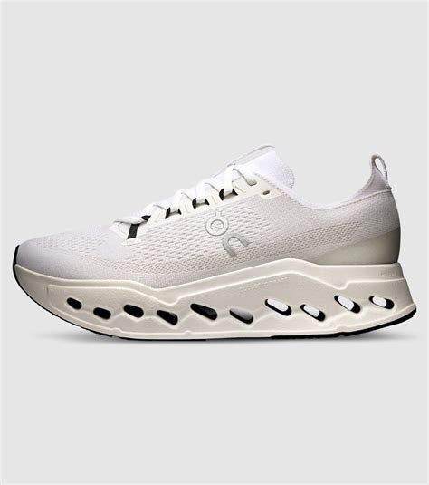 On Cloudsurfer Max Mens White White The Athletes Foot