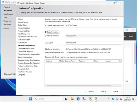Windows Server 2025 Sql Server 2022 Failover Cluster Instance 1 Server World