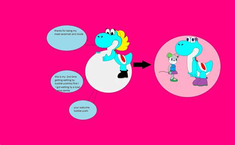 Bubble Yoshi Ate Nicole And Savannah By Yoshiarta123456789 On Deviantart