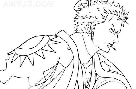 30 Roronoa Zoro Coloring Pages Free Printable Pdf And Online Coloring