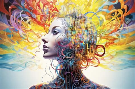 Premium Ai Image Seamless Integration Of Mind And Cognition