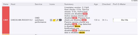 error shown in dashboard troubleshooting checkmk community