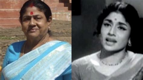 V Vasantha Death Veteran Actress V Vasantha Who Played Sridevi And Rajinikanths Mother Passes