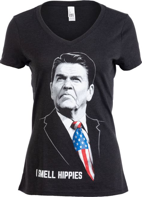 I Smell Hippies Funny Reagan Conservative Merica Usa Republican V Ne