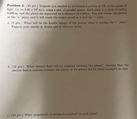solved problem 2 25 pts suppose you wanted to accelerate