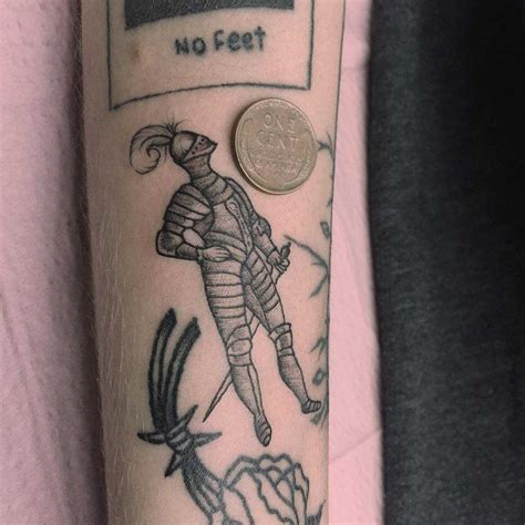 Knight Armor Tattoo Designs