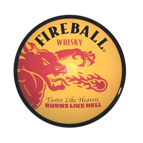 Fireball Whiskey Label