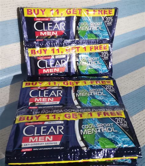 Clear Shampoo Sachet