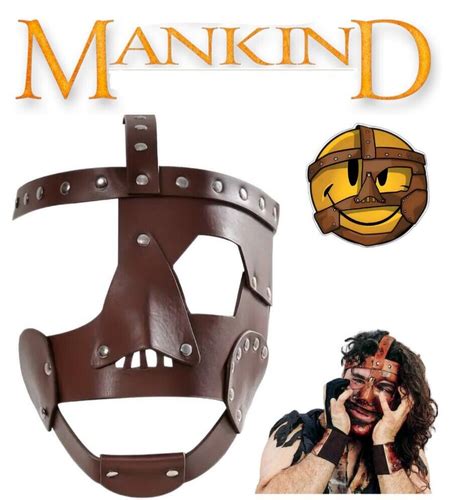 Mick Foley Mankind Wrestling Mask Cactus Jack Wwf Ecw Wwe Wcw Ebay