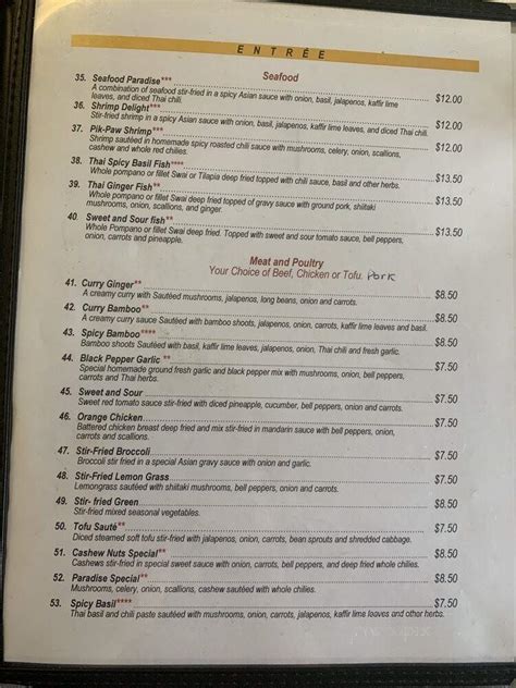 Asian Paradise Restaurant Menu In Farmersville Ca Order Delivery