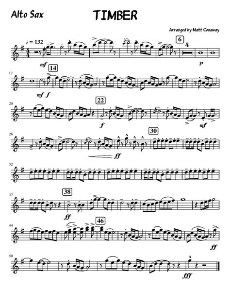 Timber Sax Pdf