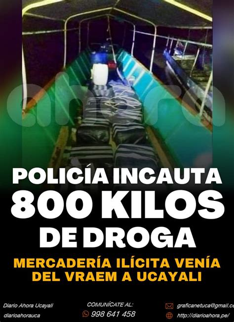 Policía Incauta 800 Kilos De Droga Diario Ahora