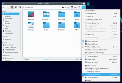 disable single click to open folder in kde dolphin