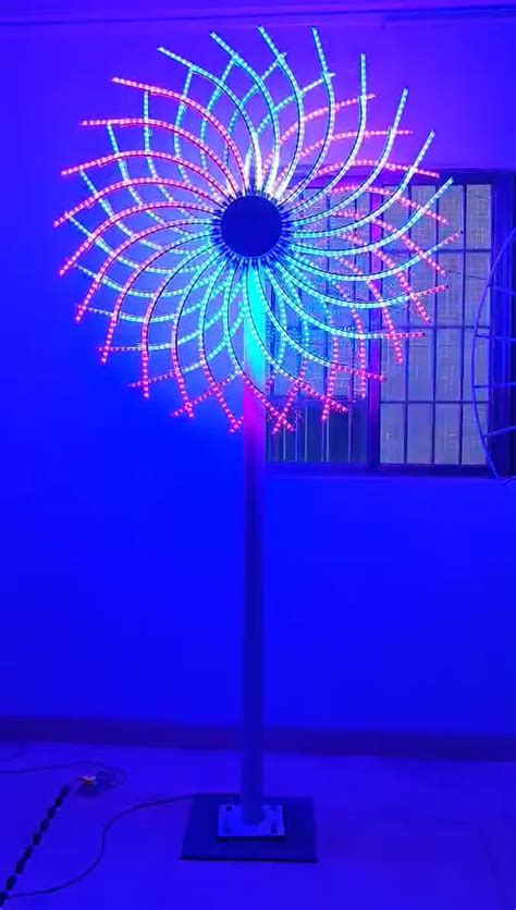 Outdoor Christmas Decoration Led Firework Pole Lighting Buy Led