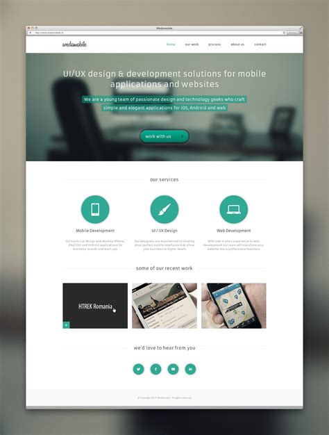 Serene Green Ui Mobile Development Design Development Ui Web Nicu