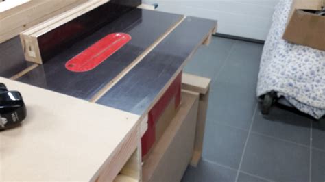 Réalisation Table Assemblage établi